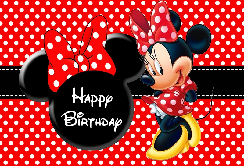 Minnie Mouse Birthday Wallpaper
