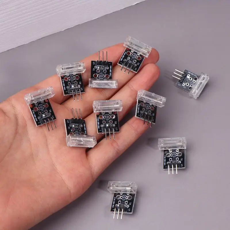 5/10Pcs KY-031 Knock Sensor Module 3pin Percussion Knocking Sensor For ...