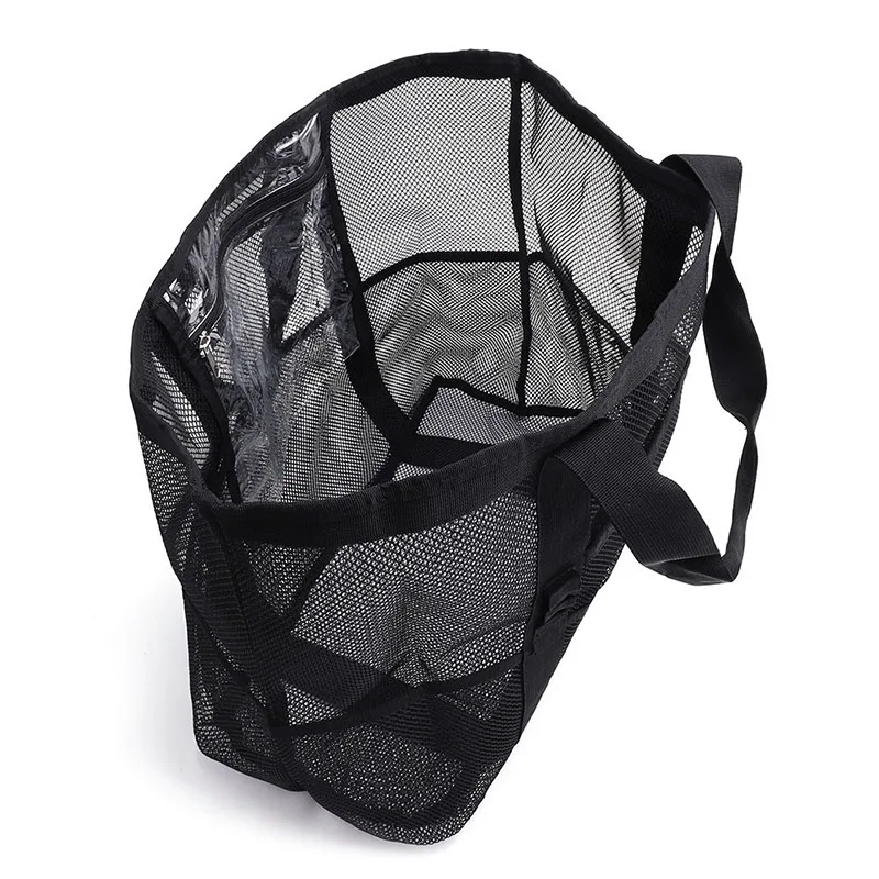 1pcs Women's Transparent Mesh Shopping Totes Fashion Light and ...