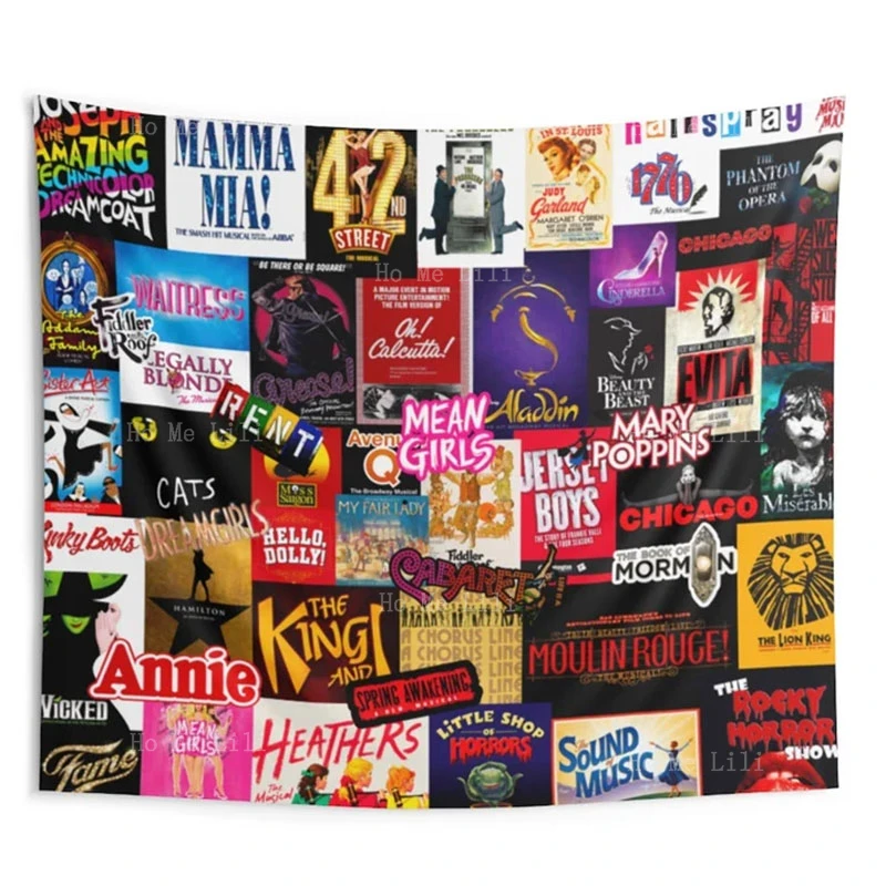 Broadway Musicals Collage