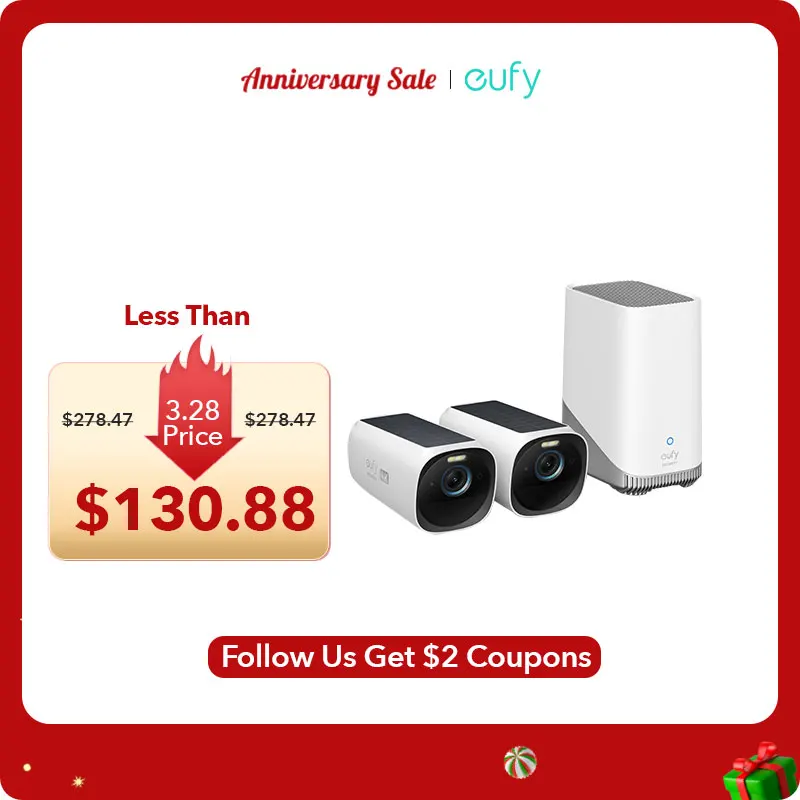 eufy security S330 eufyCam 3 Security Camera Outdoor… - Telefonai.eu