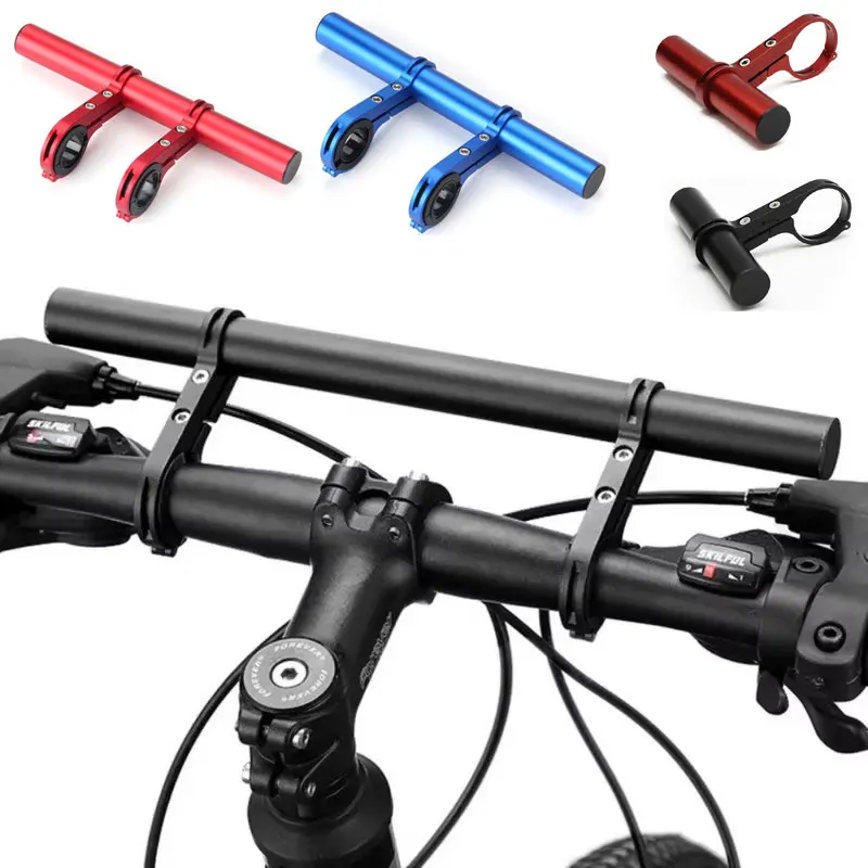 10/20/30cm Bicycle Handlebar Extended Bracket MTB Headlight Mount ...