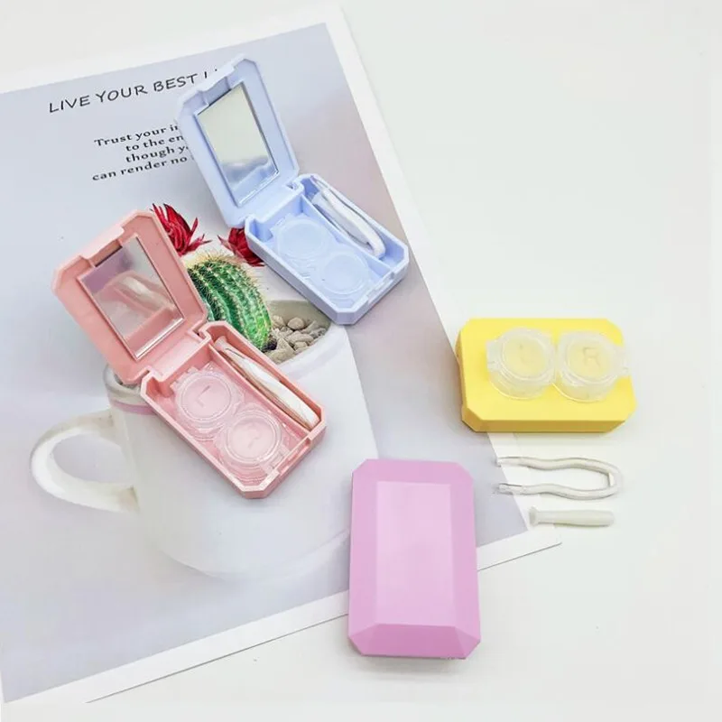 Lovely-Simple-Contact-Lens-Case-Plain-Contact-Lens-Companion-Care-Case ...