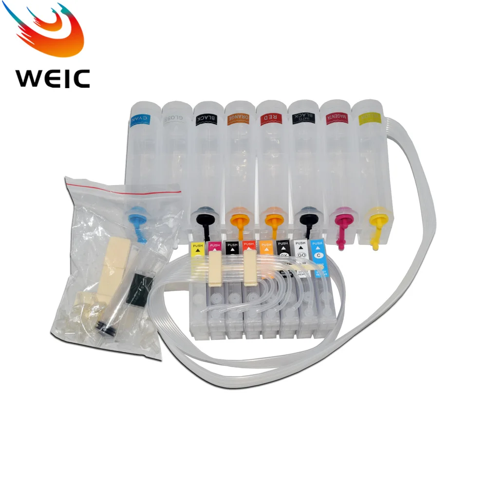 8Colors T324 T3240-T3249 Ciss System with ARC Chip for Epson SureColor ...