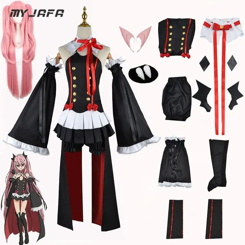 Seraph-Of-The-End-Owari-no-Seraph-Krul-Tepes-Cosplay-Costume-Anime-Wig ...
