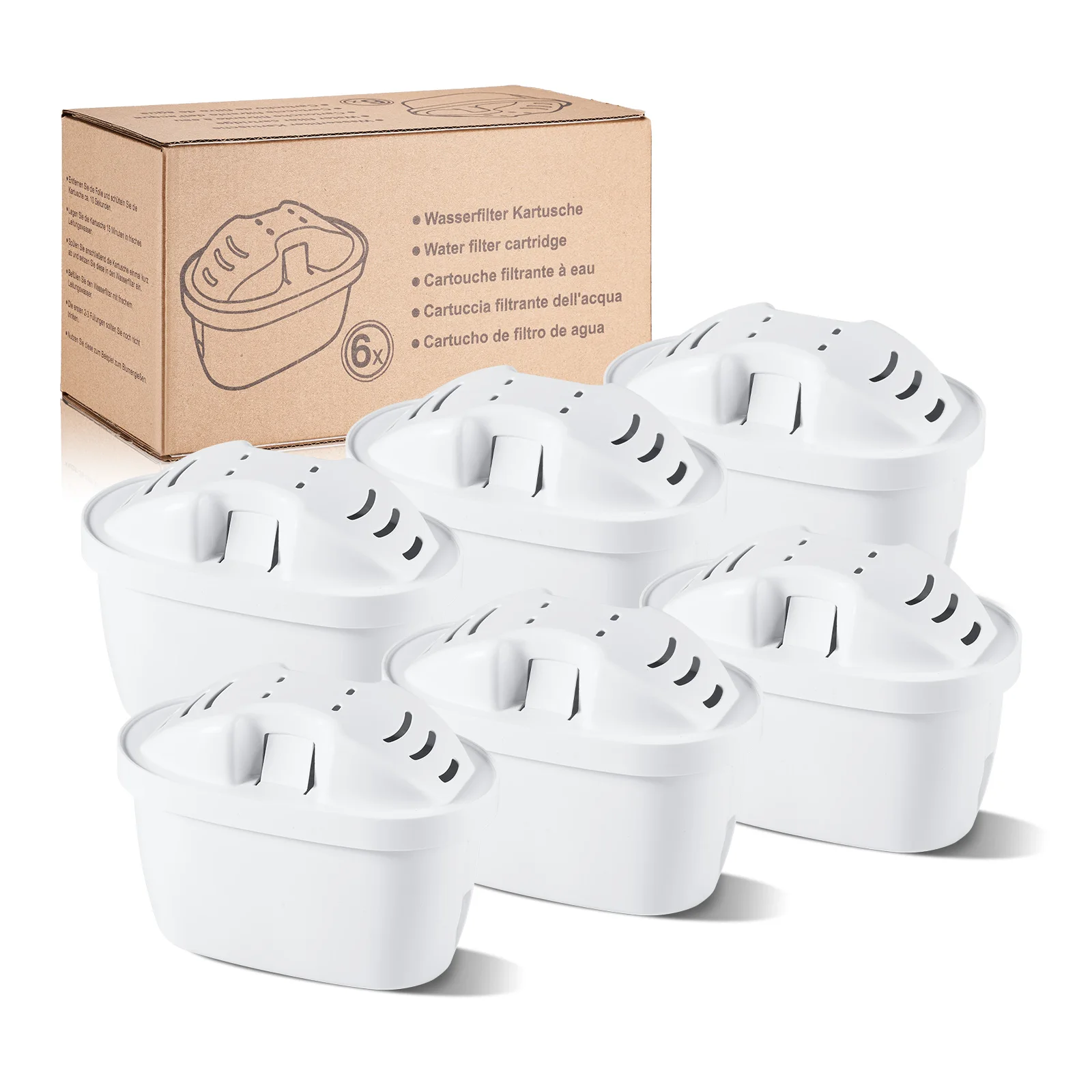 Reimol 2025 New Water Filter Cartridges, Replacement for Brita Maxtra+ ...