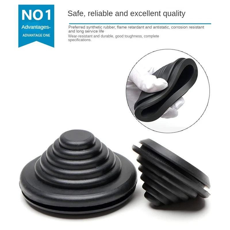 Rubber-Tower-Type-Protection-Coil-Snap-in-Grommet-Pad-Seal-Ring-O-ring ...