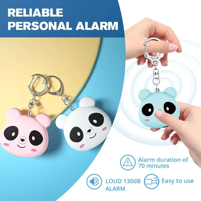 130dB-Self-Defense-Alarm-Personal-Safety-Alarm-Guard-Cute-Panda-Student ...