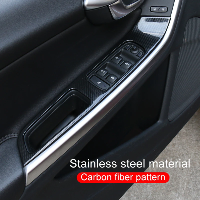 stainless-steel-Door-Armrest-Panel-Decoration-Cover-Window-Glass ...