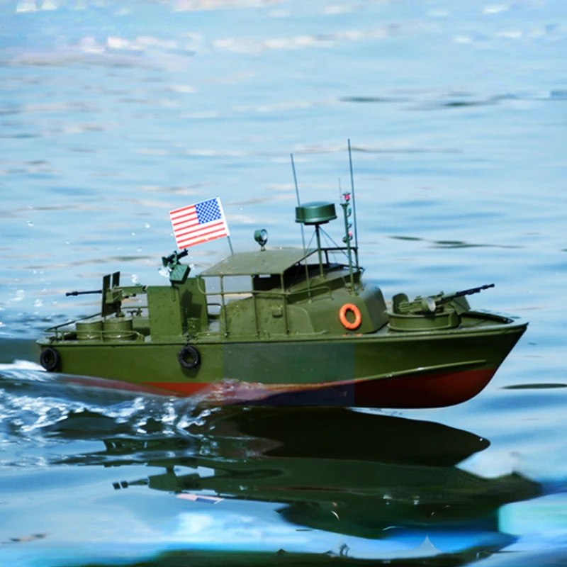 1/18 Pibber BR MKII Inland Patrol Boat Water Jet Push Remote Control ...
