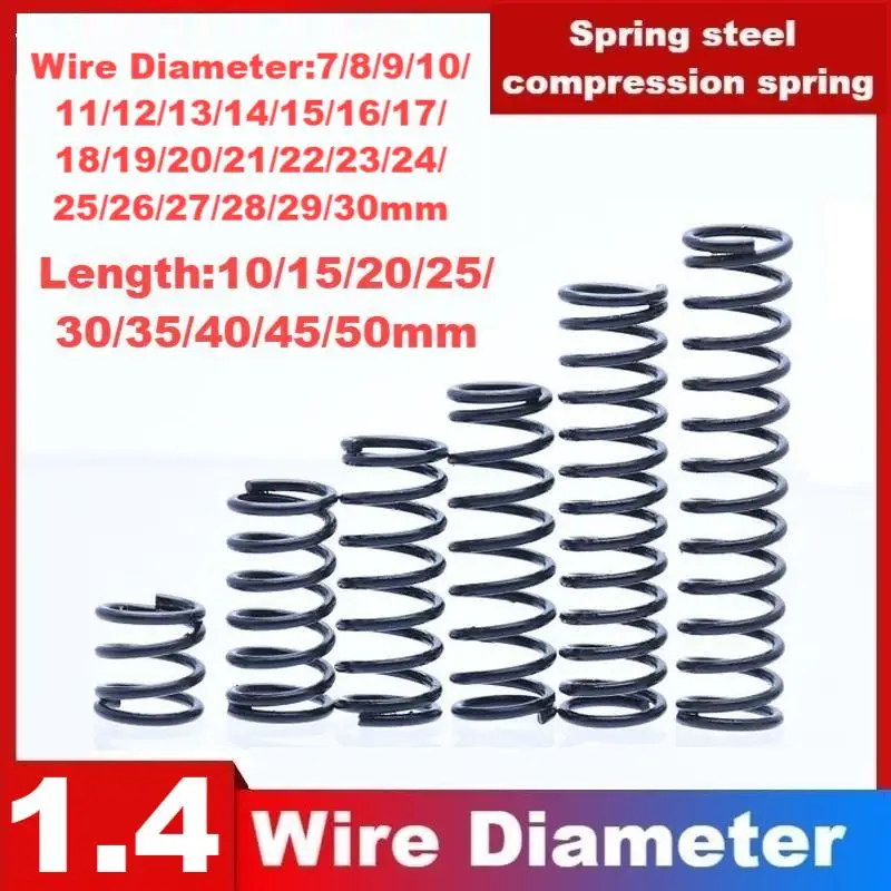 65MnSpring steel Y-shaped compression spring,Wire Dia1.4mm,Outer Dia7/8 ...