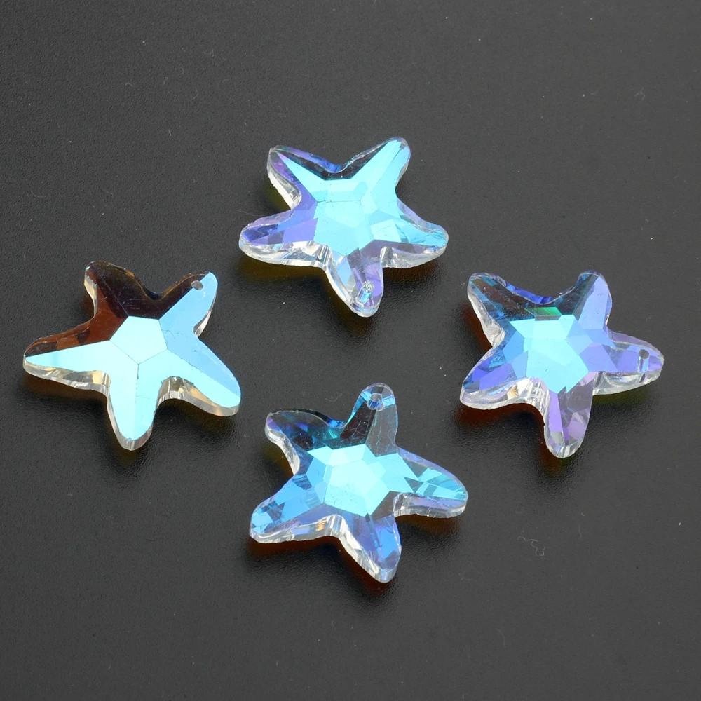 30mm-6pcs-lot-Crystal-Glass-Starfish-Loose-Beads-Rainbow-Color-Sea-Star ...