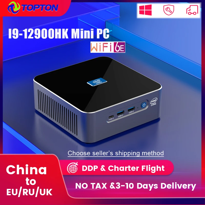 Intel 12th Gen Gaming Pc I9 12900hk I7 14 Cores 20 Threads Dual Lan Mini Pc Desktop Computer ...