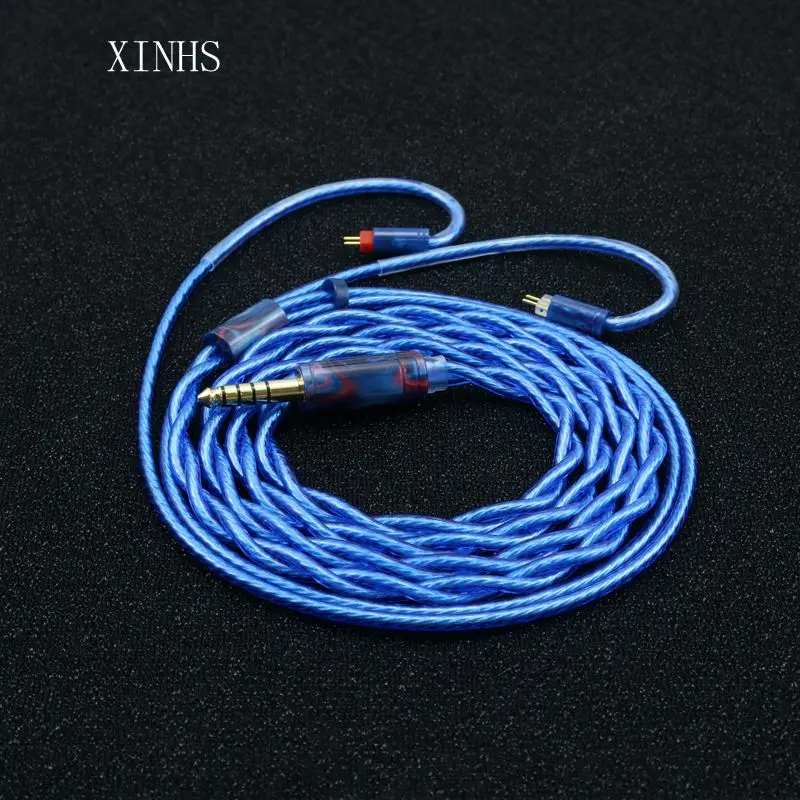 XINHS-K15-2-strand-blue-6N-OCC-and-silver-plated-hybrid-headphone ...