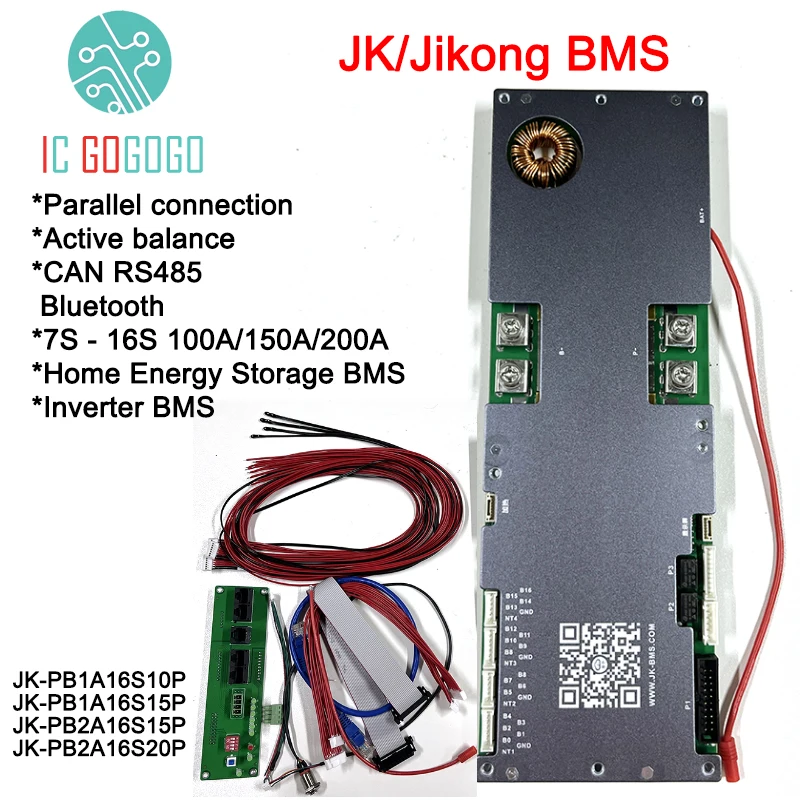 JK-Jikong-Inverter-BMS-Battery-Protection-Active-Balance-Smart-BT-16S-48V-Lifepo4-JK-PB2A16S20P ...