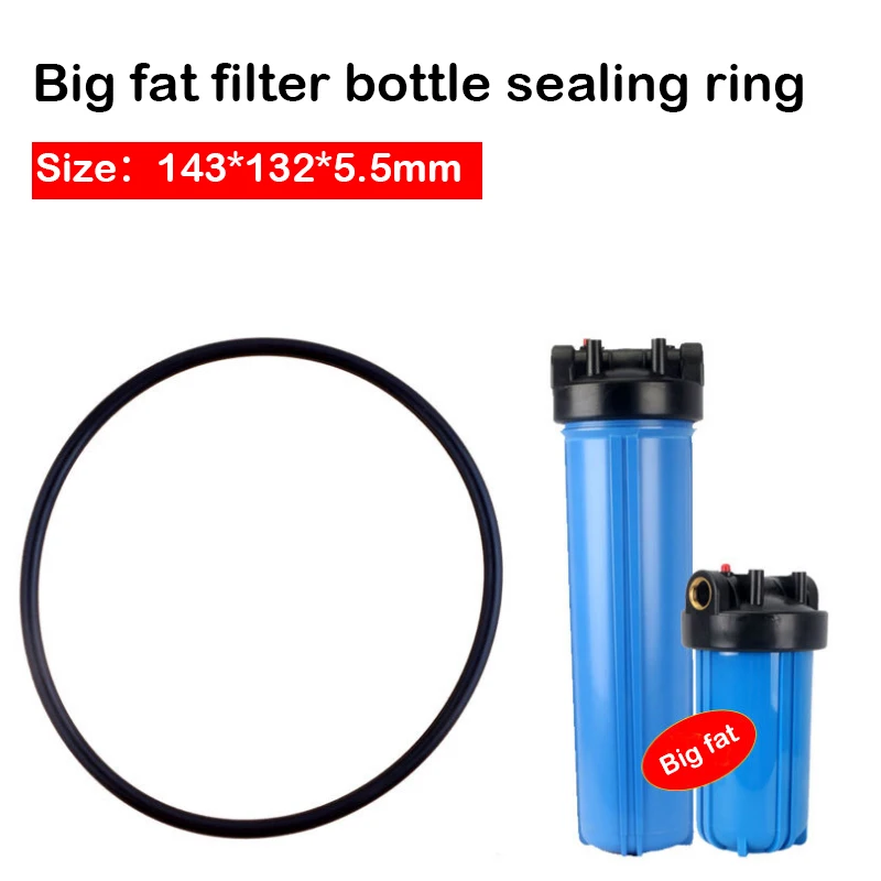 1PC Big Fat Filter Bottle Sealing Ring O-ring Silicone Rubber Water ...