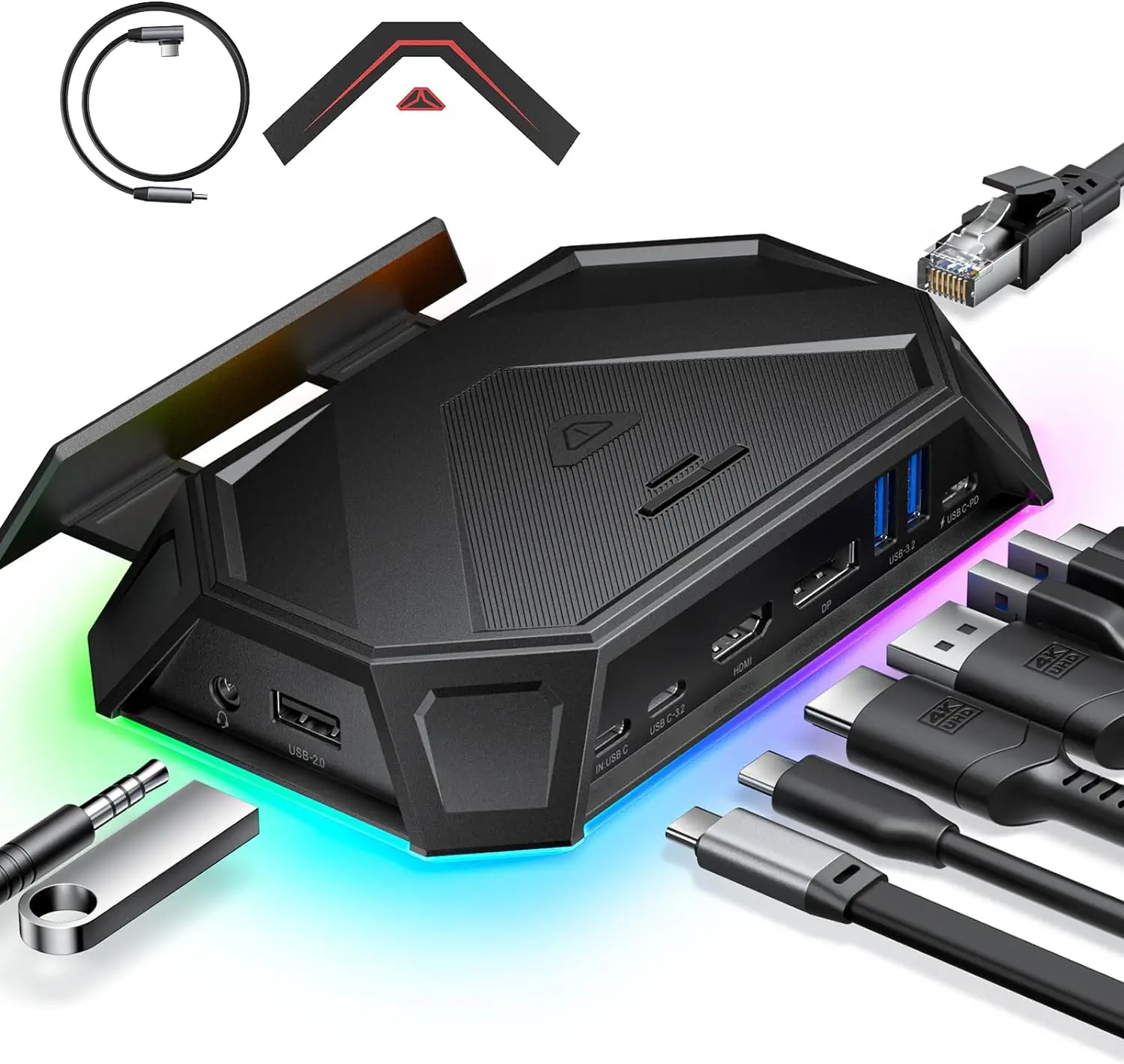 RGB-Docking-Station-para-Steam-Deck-Steam-Deck-Dock-com-4K-120Hz-HDMI-e ...