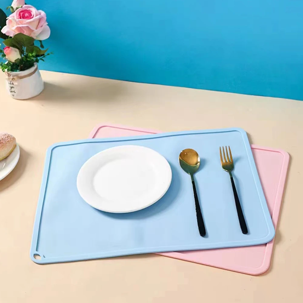 Silicone-Plastic-Food-Grade-Placemat-30-40cm-for-Children-Soft-Rollable ...