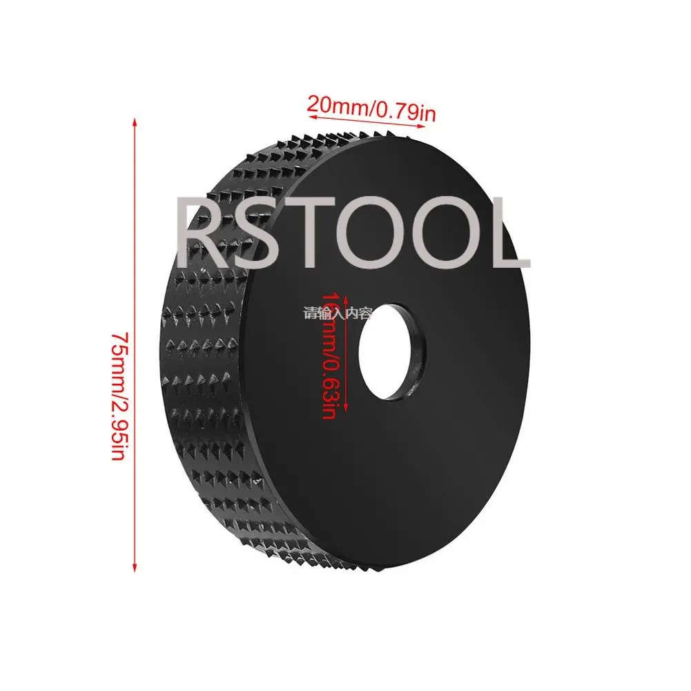 75mm Angle Grinder Polishing Disc 16mm 22mm Bore Woodworking Flat disc ...