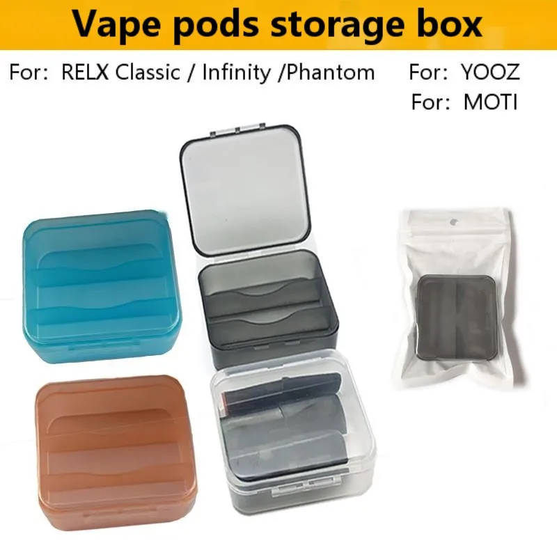 Portable Magnetic Storage Box Pods Case For Relx Infinity / Essential ...