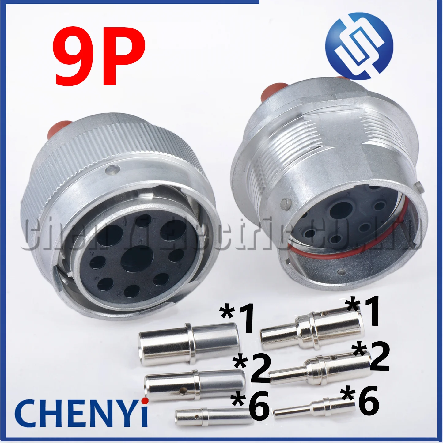 9 Pin automotive waterproof connector male or female plug HD36-24-9SN ...