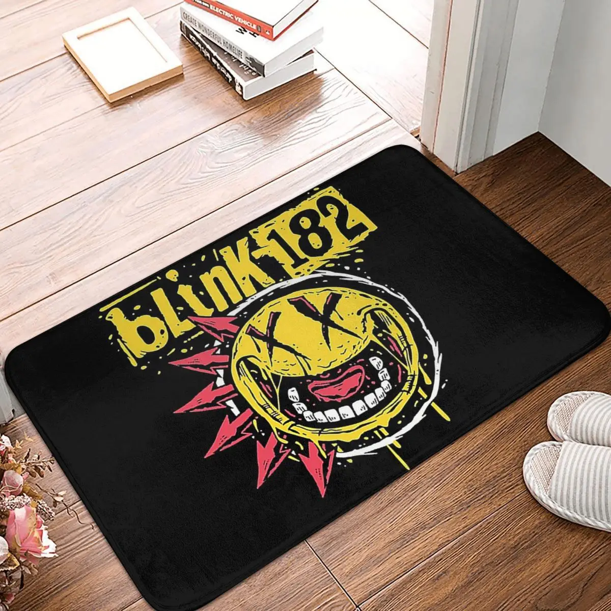 Blink-182-Punk-Smile-Non-slip-Doormat-Floor-Mat-Antiwear-Carpet-Rug-for ...