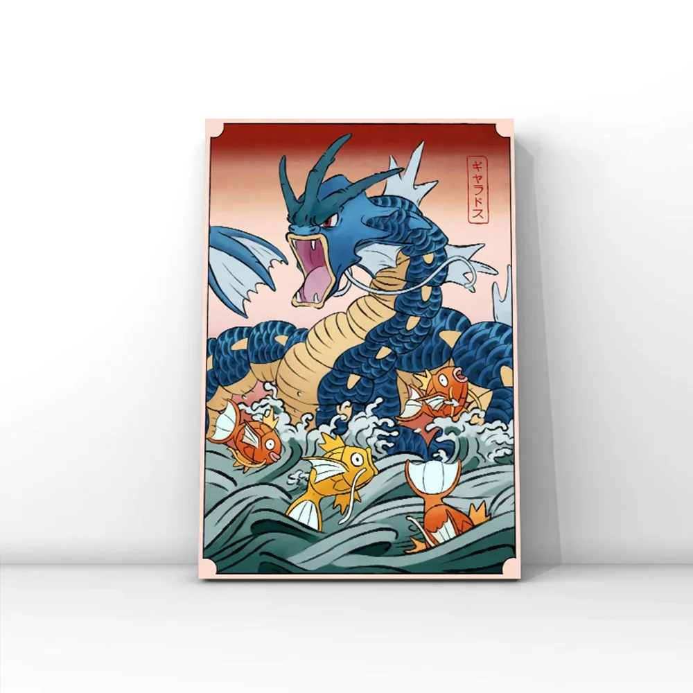 Generic Game Pokemon Poster No Frame Wall Painting Canvas Rayquaza ...