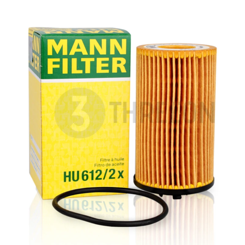 MANN-FILTER-HU612-2x-Oil-Filter-For-BUICK-Regal-Encore-Excelle-OPEL ...