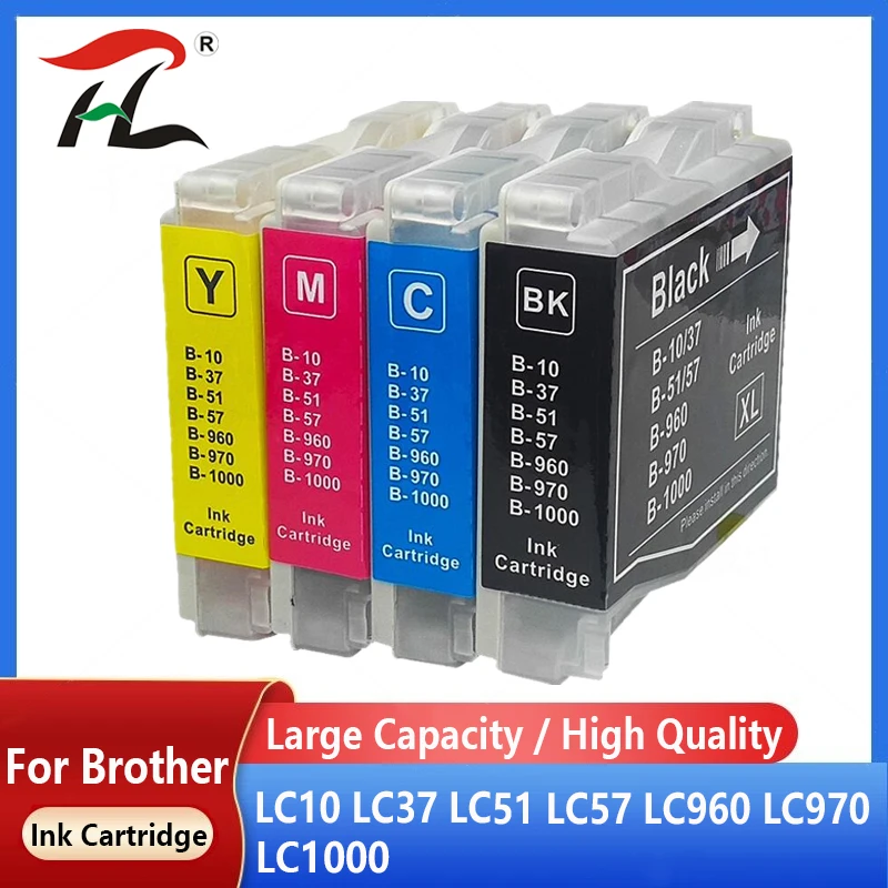 Compatible Ink Cartridge LC10 LC37 LC51 LC57 LC960 LC970 LC1000 For ...