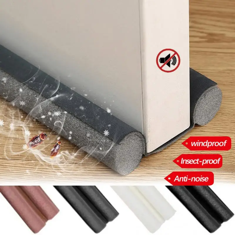 Anti-Cold Under Door Strip Washable And Removable Door Draft Stopper ...