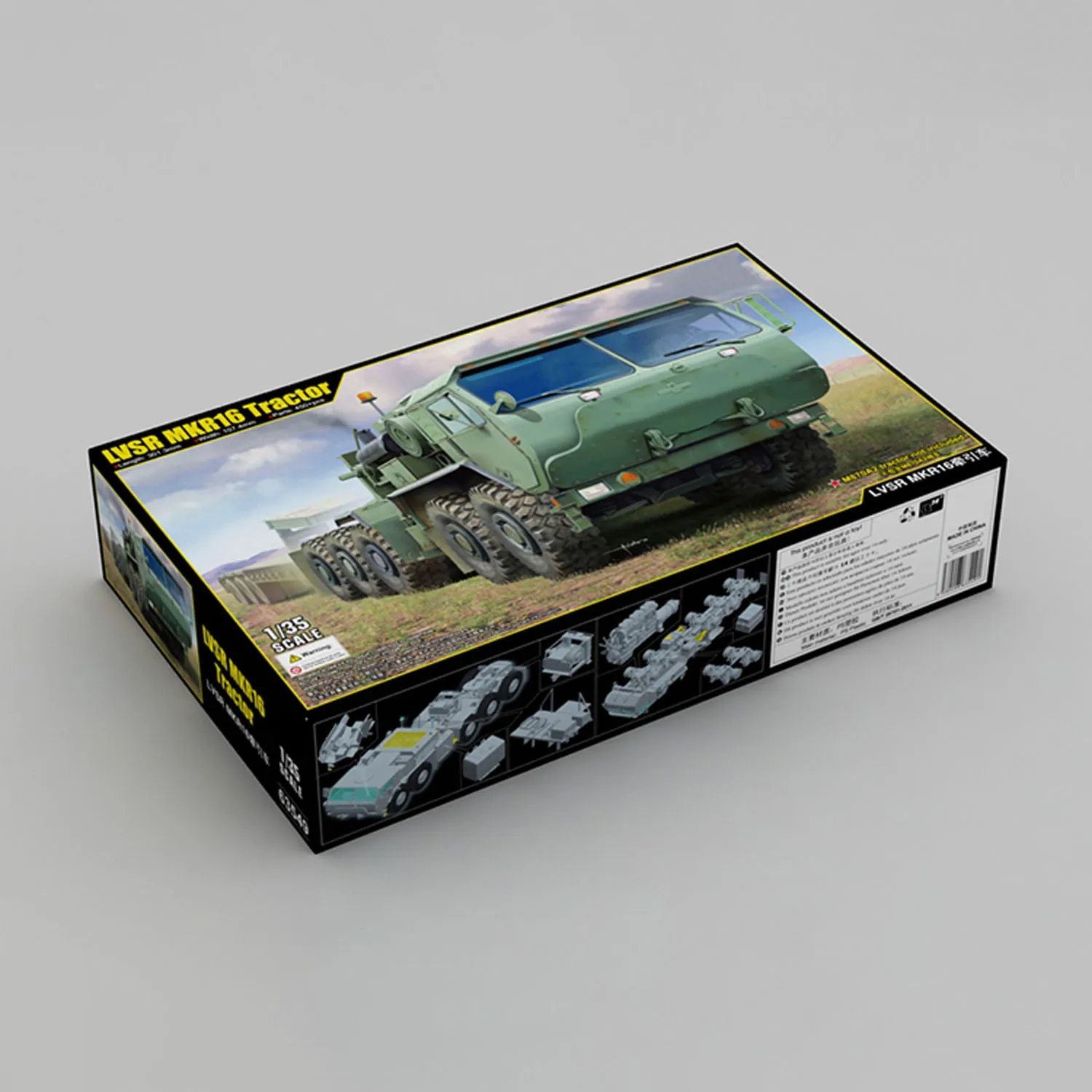 Plastic-1-35-Scale-Trumpeter-I-Love-Kit-LVSR-MKR16-Tractor-Car-Military ...