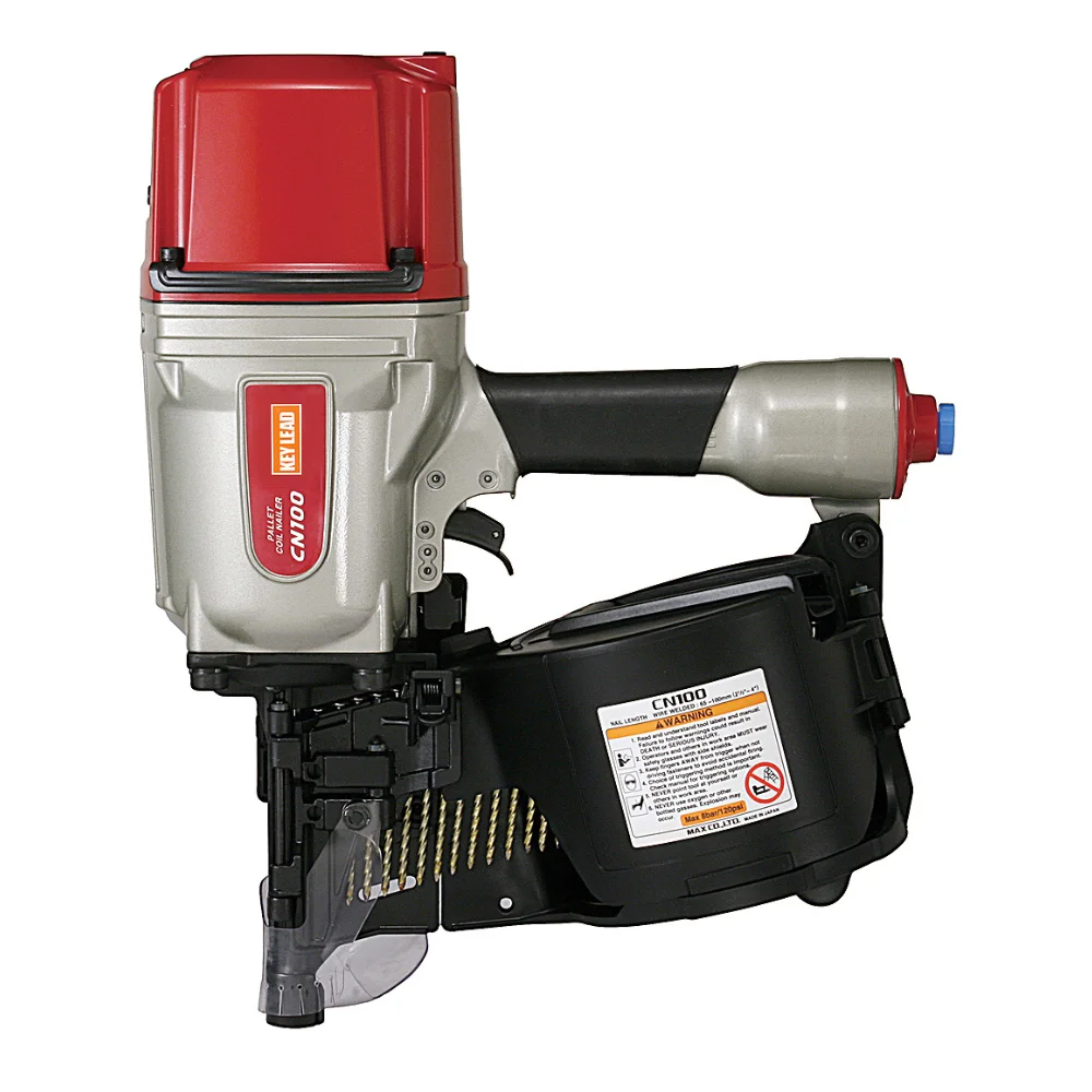 CN100-roofing-gun-Heavy-Duty-Pallets-and-Crating-Air-Coil-Nailer-Max ...