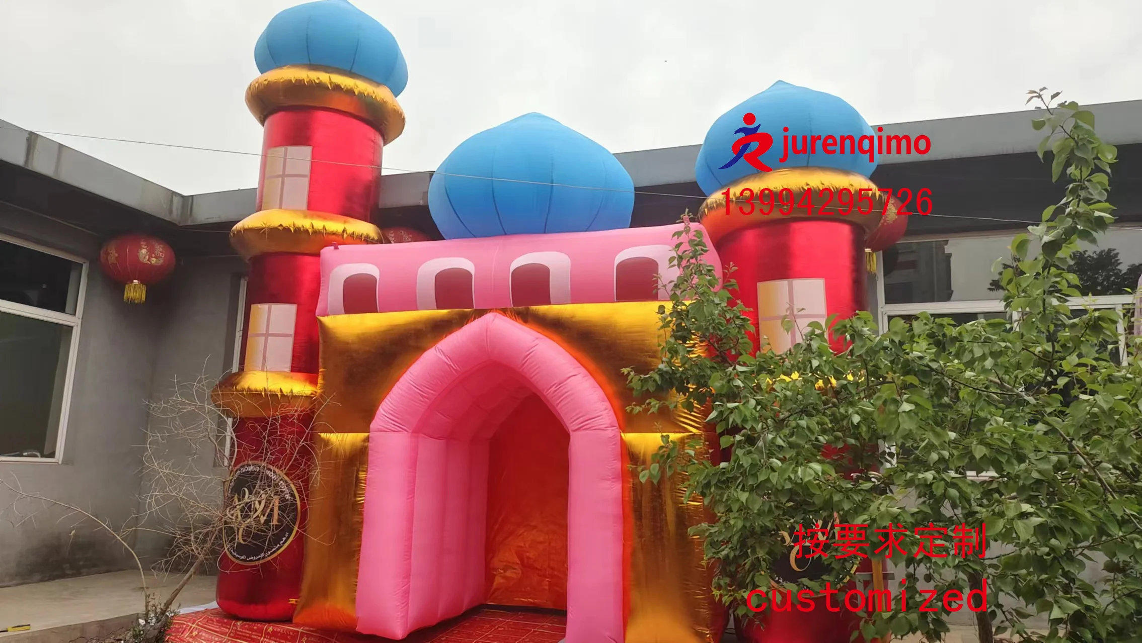 Customized-by-manufacturers-of-inflatable-castle-advertising-air-mold ...