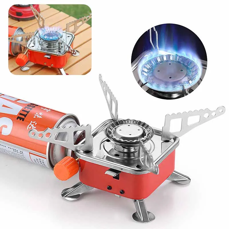 Mini-Burner-Portable-Camping-Gas-Stove-Cooker-Foldable-Windproof ...