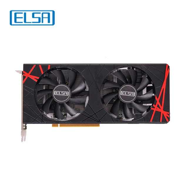 Placa de vídeo ELSA-AMD Radeon RX 580, 8GB, GDDR5, 256bit, GPU, Mesa ...