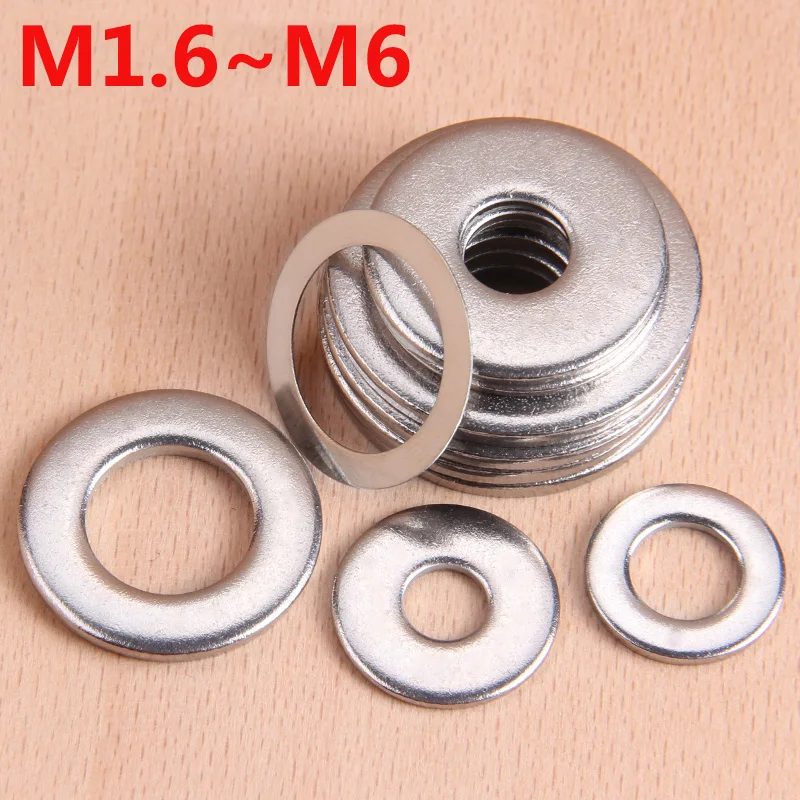 304-Stainless-Steel-Flat-Gasket-Washer-Metal-Small-Gasket-Meson ...