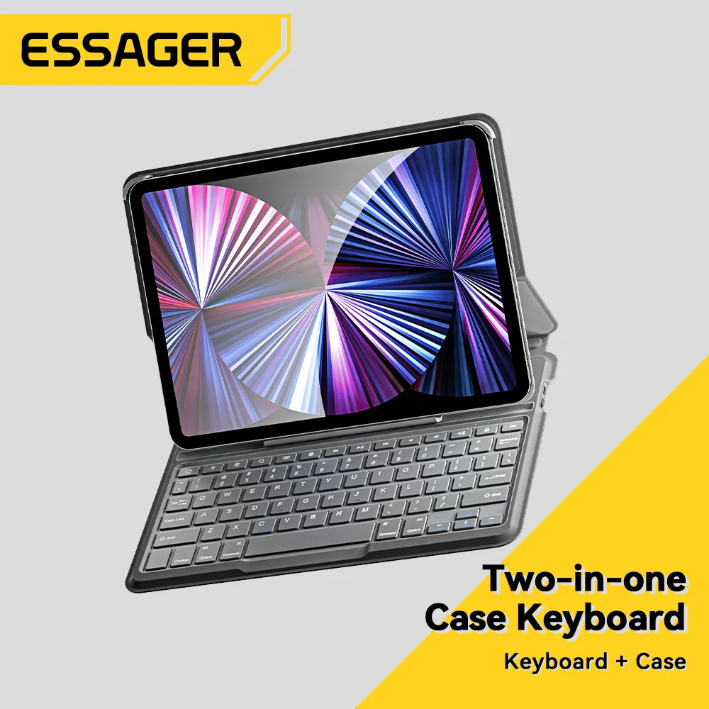 Essager-2-In-1-Keyboard-Case-For-iPad-10th-Generation-10-9inch-2022 ...