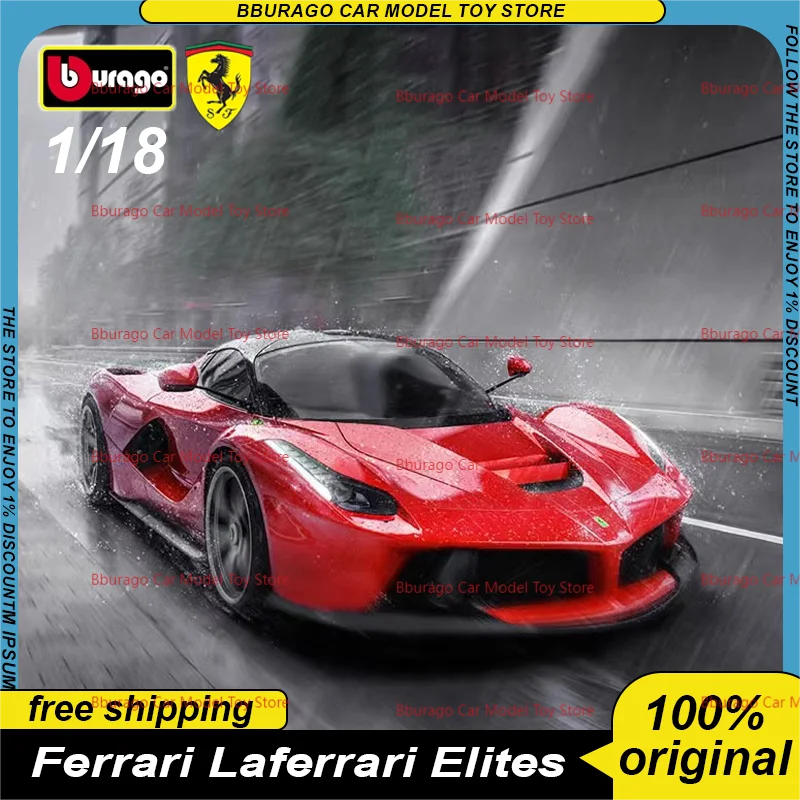 Bburago-1-18-Ferrari-Laferrari-Elites-Monza-Sp1-Rafa-Sports-Car-Model ...