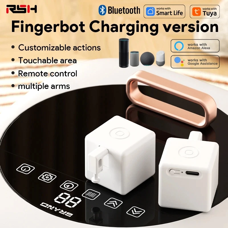 New-Tuya-Bluetooth-Smart-Touch-Fingerbot-Plus-USB-Charge-Version-Switch ...