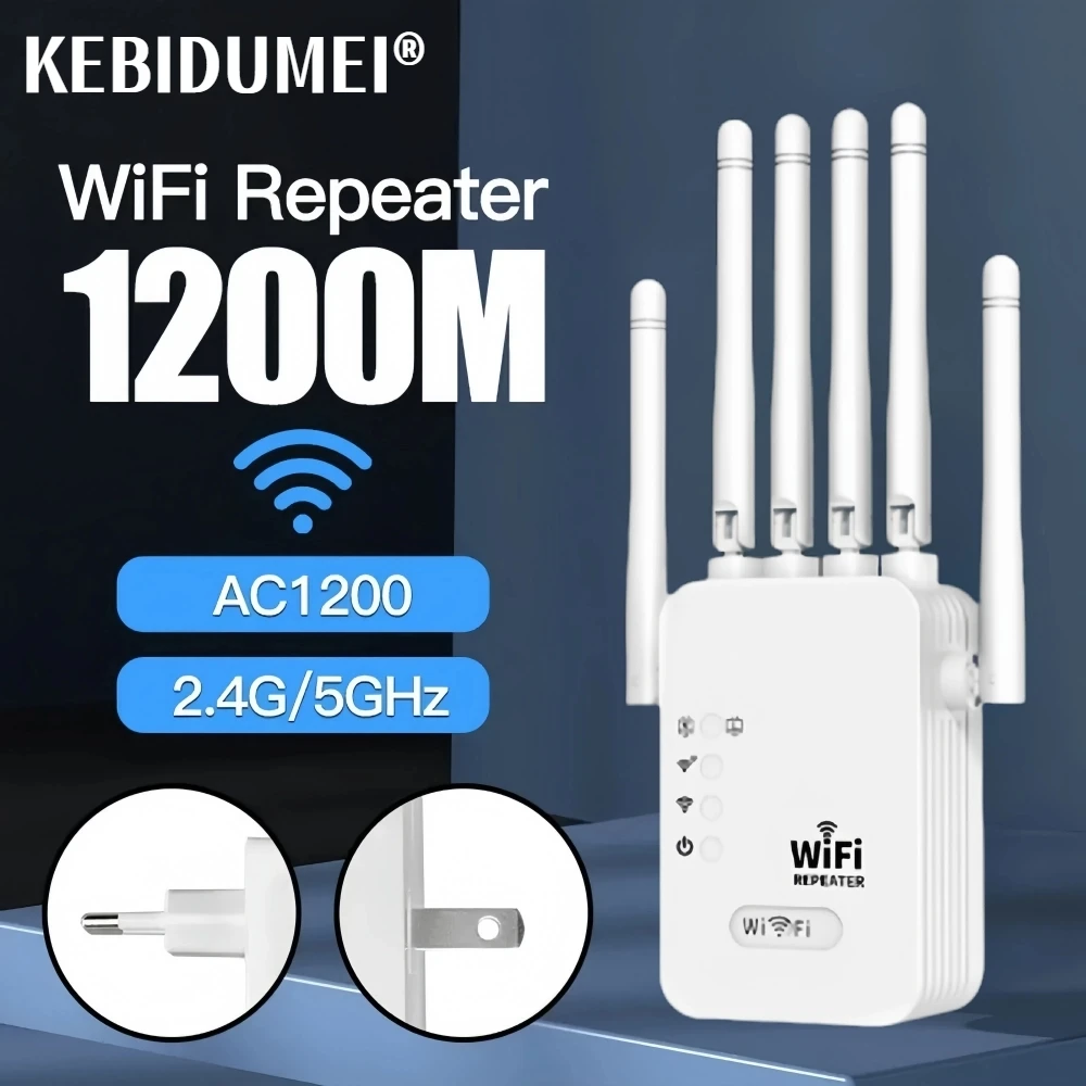Repetidor-WiFi-sem-fio-extensor-de-alcance-WiFi-impulsionador-de-sinal ...