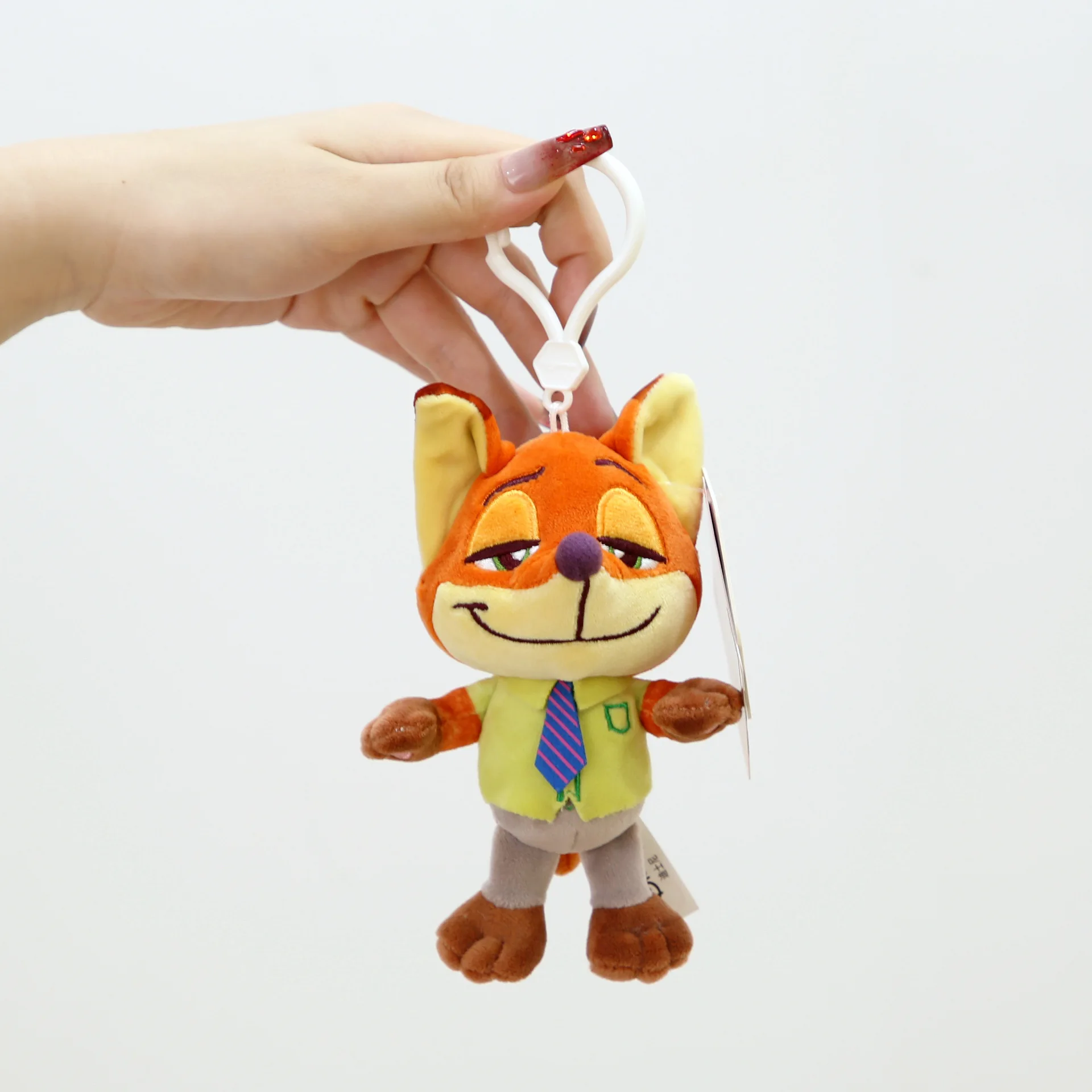 Zootopia Plush Keychain Nick Wilde Mini - Zootopia Shop