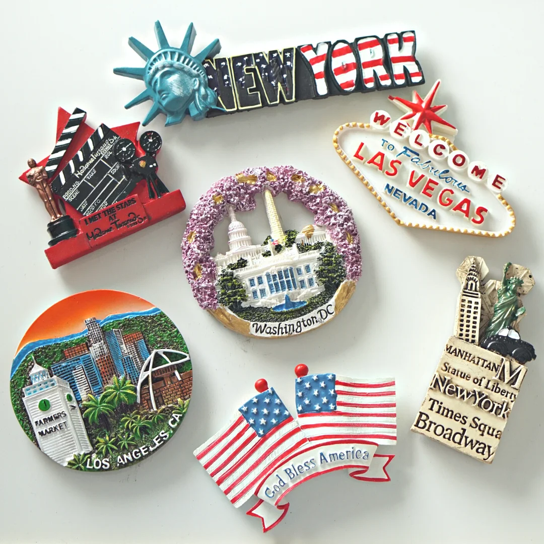 1-Pcs-American-Attractions-Fridge-Magnets-American-Travel-Souvenirs ...