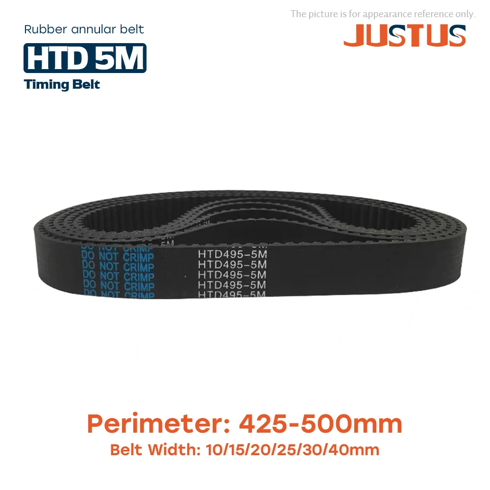 HTD-5M-High-Quality-Rubber-Timing-Belt-Perimeter-425-430-435-445-450 ...