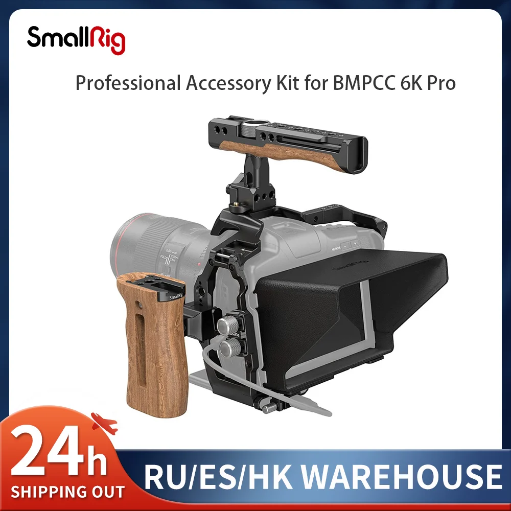 SmallRig-Professional-Full-DSLR-Camera-Cage-Rig-Top-Handle-Cage-Kit ...