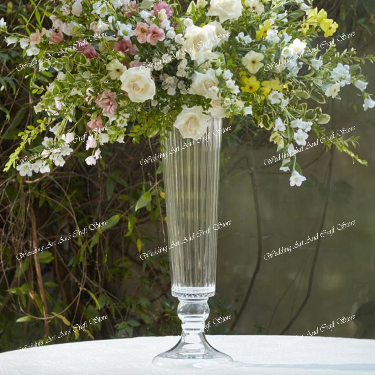 4pcs-70cm-tall-wholesale-clear-glass-vases-for-wedding-party-event ...