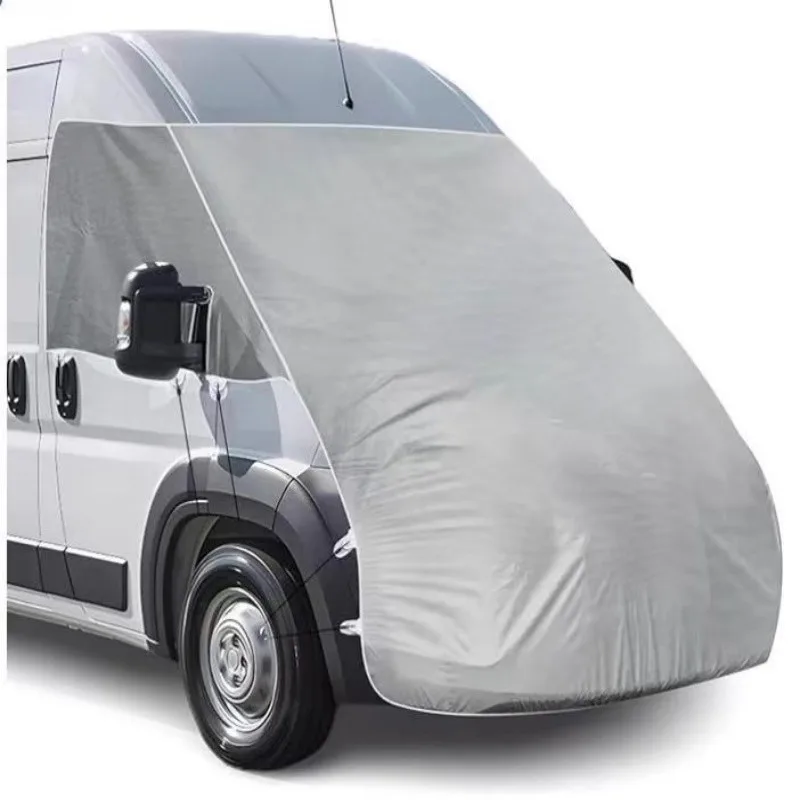 Caravan RV Bonnet Cover Bra Leaf Car Protector Tailgate Sunshade & Rain ...