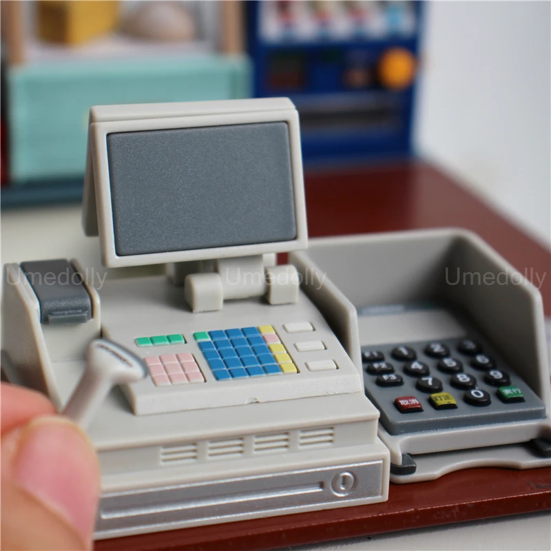 1-6-Scale-Miniature-Dollhouse-Cash-Register-Model-Mini-Supermaket-Store ...