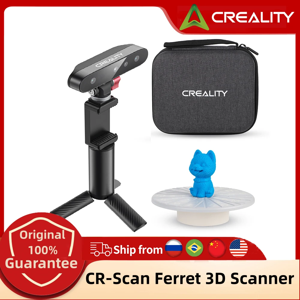 Creality-Official-CR-Ferret-3D-hand-scanner-105g-30fps-two-mode-broadband-scanner-speed-3d ...