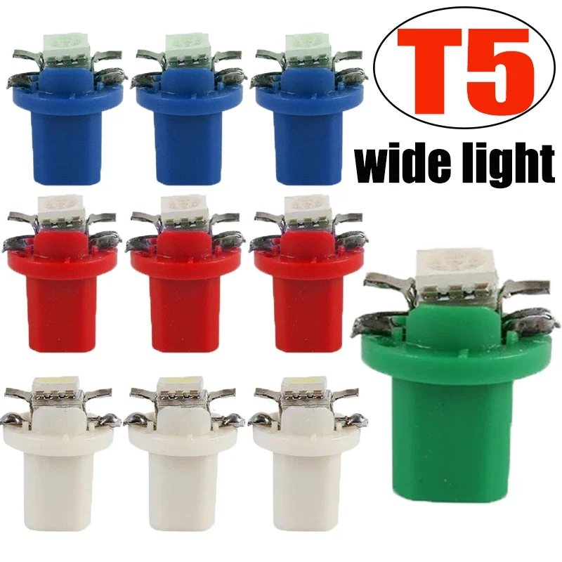 10Pcs-T5-B8-5d-LED-Light-Car-Dashboard-Speed-Lights-Bulb-Cars-Interior ...