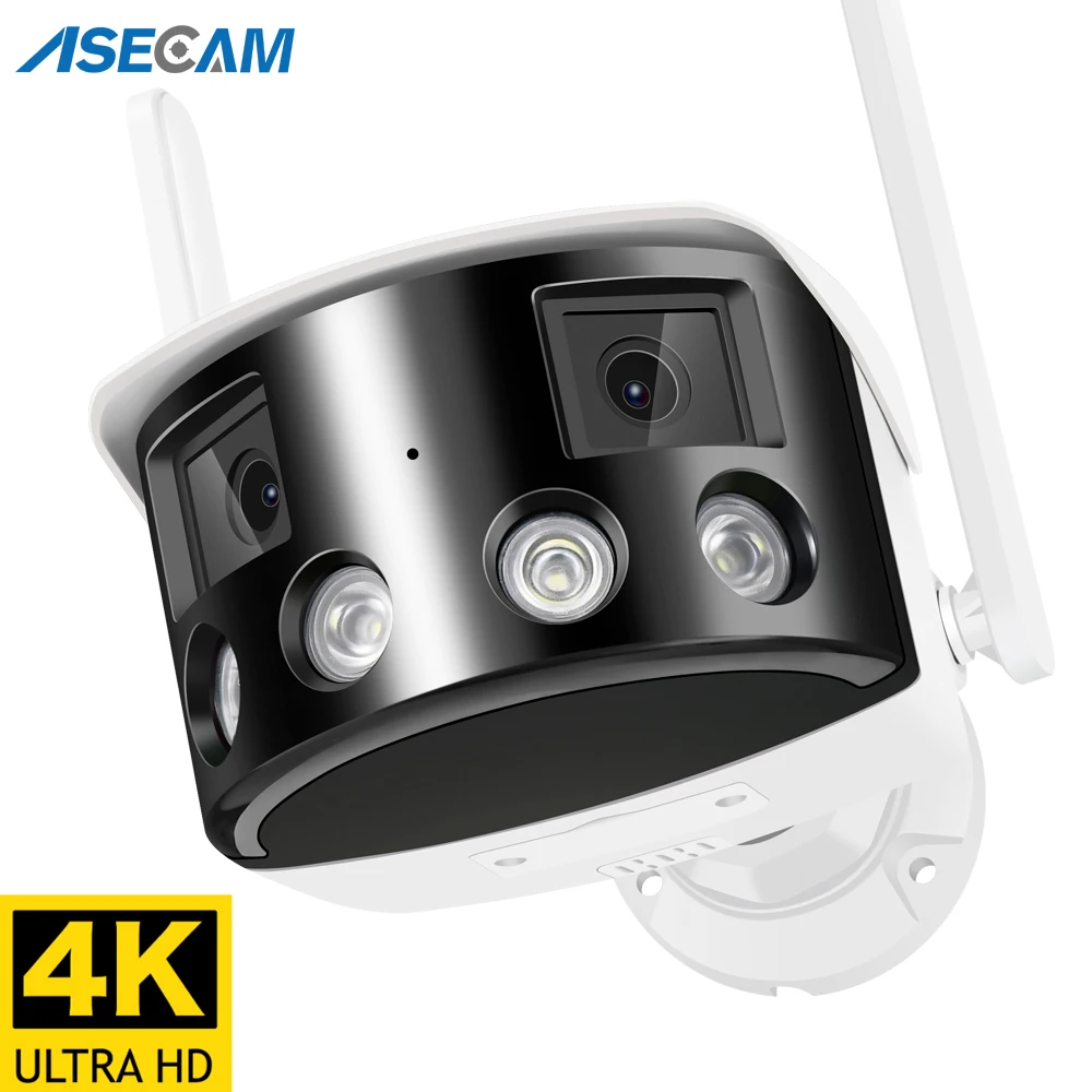 4K-8MP-WIFI-Dual-Lens-Panoramic-CCTV-IP-Camera-180-Wide-Viewing-Angle ...